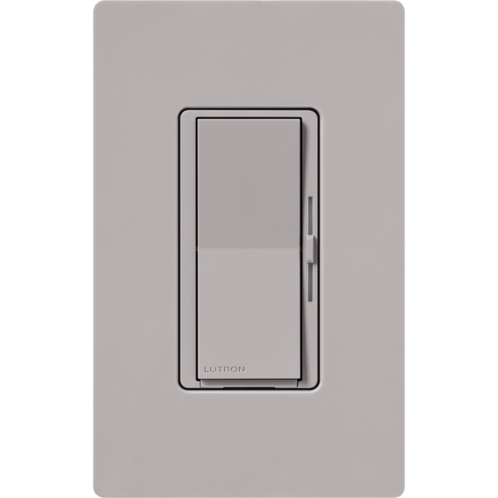 Lutron DVRF-5NE-GR Caseta Diva Smart ELV+ Dimmer - Gray | PROLIGHTING
