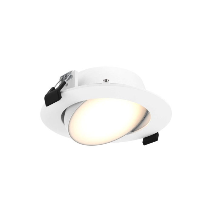 DALS GPN4-CC-WH Fusion 4" Slim LED Gimbal Downlight - CCT Selectable ...