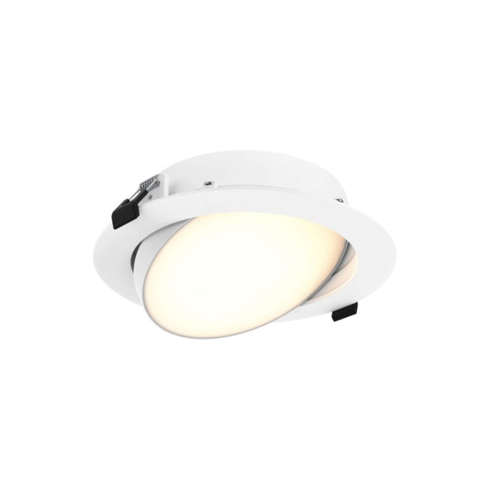 DALS GPN6-CC-WH Fusion 6" Slim LED Gimbal Downlight - CCT Selectable ...