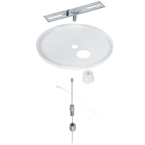 Keystone KT-LALED-5CC-1-F-KIT 5" Circular Canopy Cover Feed Kit - J-Box ...