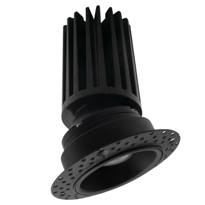 Lotus LED-2-S11W-5CCT-BK-EY-T-24 2" Trimless Round Gimbal LED Downlight ...