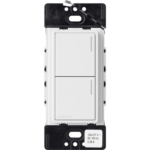 Lutron RRST-HN2B-WH RadioRA 3 Sunnata RF Hybrid Keypad - 2 Button ...