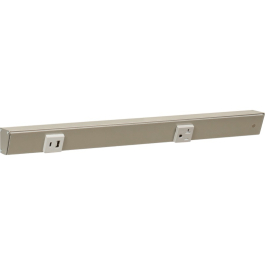18" Slim Angled Power Strip - Right Wire Entry - 1 Gray Receptacle ...