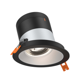 6" LED Sloped Recessed Downlight - 24 | 30 | 36W - CCT Selectable - 35 ...