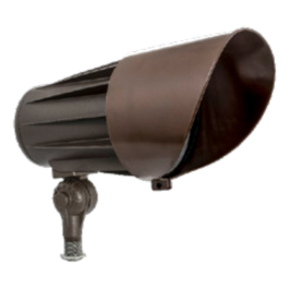 Westgate FL-SH2 Polycarbonate Shroud In Bronze Finish - Fits FLD2-28W ...
