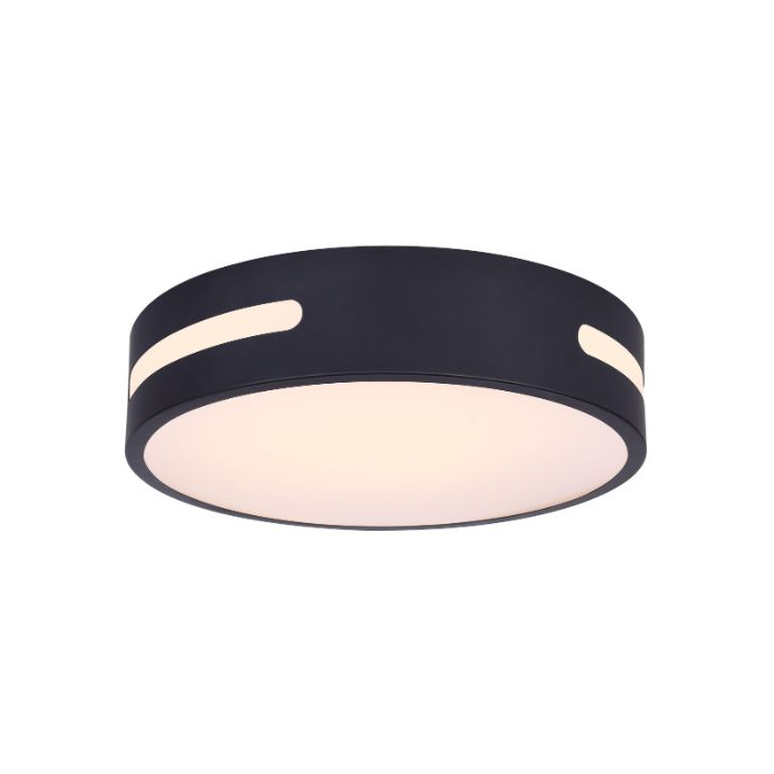 Canarm CL-19-13-BK Niven 13" LED Ceiling Light - CCT Selectable - 120V ...