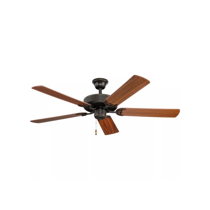 Progress Lighting P2501-20 AirPro 52" 5-Blade Ceiling Fan - Reversible ...