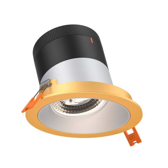 6" LED Sloped Recessed Downlight - 24 | 30 | 36W - CCT Selectable - 35 ...