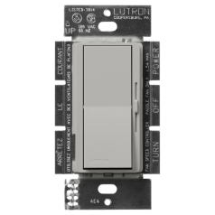 Lutron DVSCFSQ-F-CS Diva Fan-Speed Control - Single-Pole / 3-Way ...