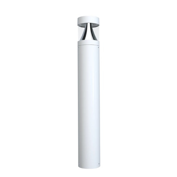 RAB B17W B17 LED Round Bollard - Flat Top - CCT Selectable - 120-277V ...