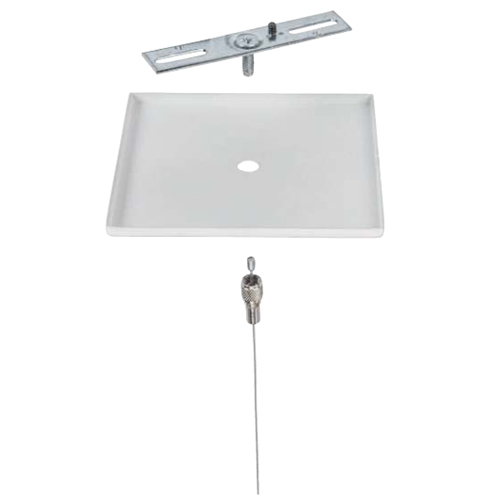 Keystone KT-LALED-5SC-1-NF-KIT 5" Square Canopy Cover Non-Feed Kit - J ...