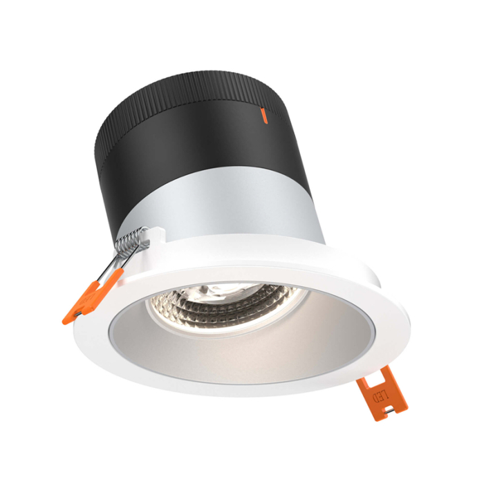 3" LED Sloped Recessed Downlight - 8 | 10 | 12W - CCT Selectable - 20 ...